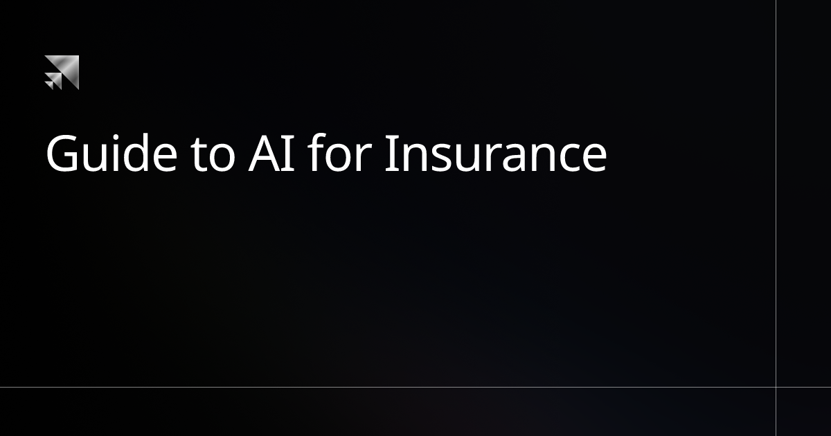 Guide to AI for Insurance | Scale AI