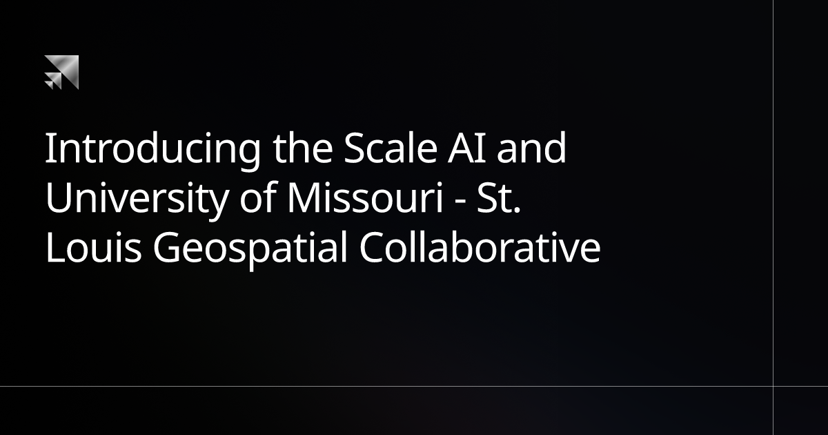Introducing Scale USML - St. Louis Geospatial Collaborative | Scale