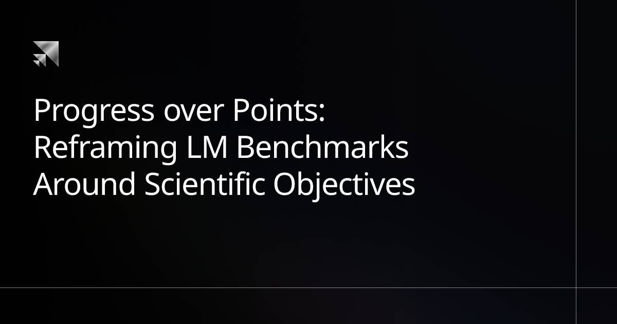 Progress Over Points