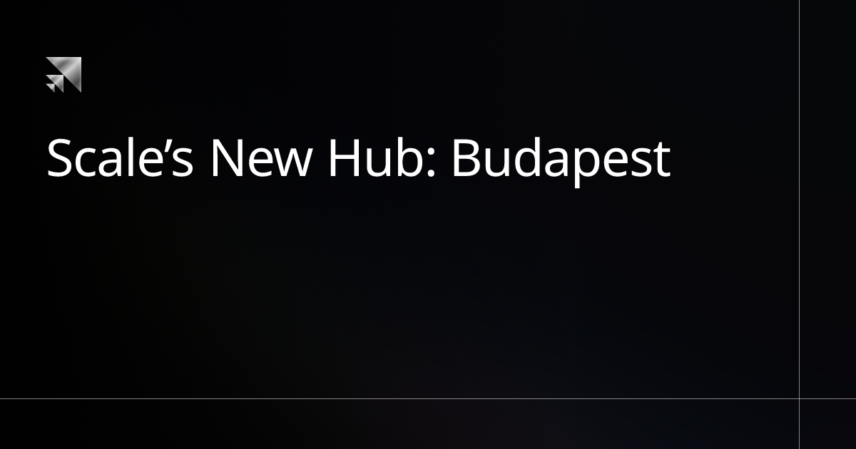 Scale’s New Hub | Scale