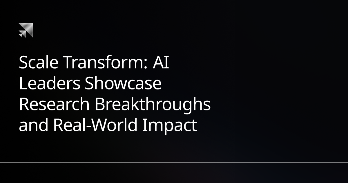 Scale Transform 2021 | The Future of AI | Scale